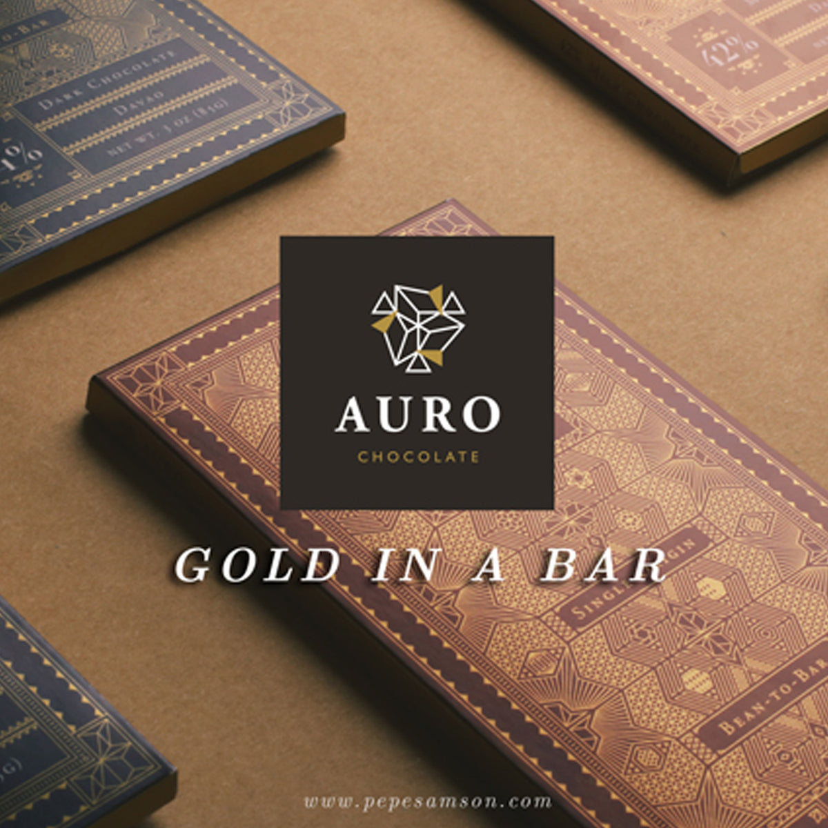 Auro Fine Chocolates: Gold in a Bar – Auro Chocolate